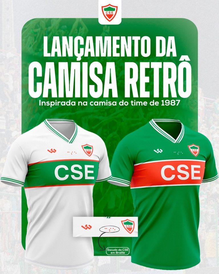 Inspirada na camisa do time de 87, CSE lança uniforme para homenagear ...