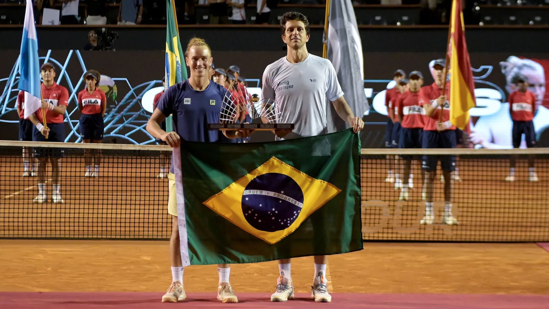 Rafa Matos e Marcelo Melo são campeões nas duplas no Rio Open - RÁDIO ...